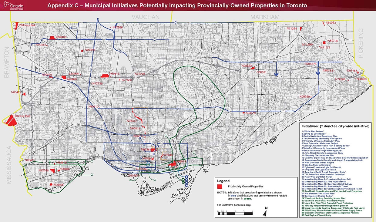 2012 05 03 IO Toronto Development Framework - Map_slide - Urban Strategies