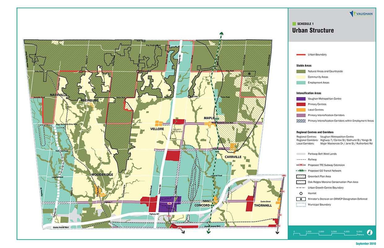 Vaughan Official Plan - Urban Strategies